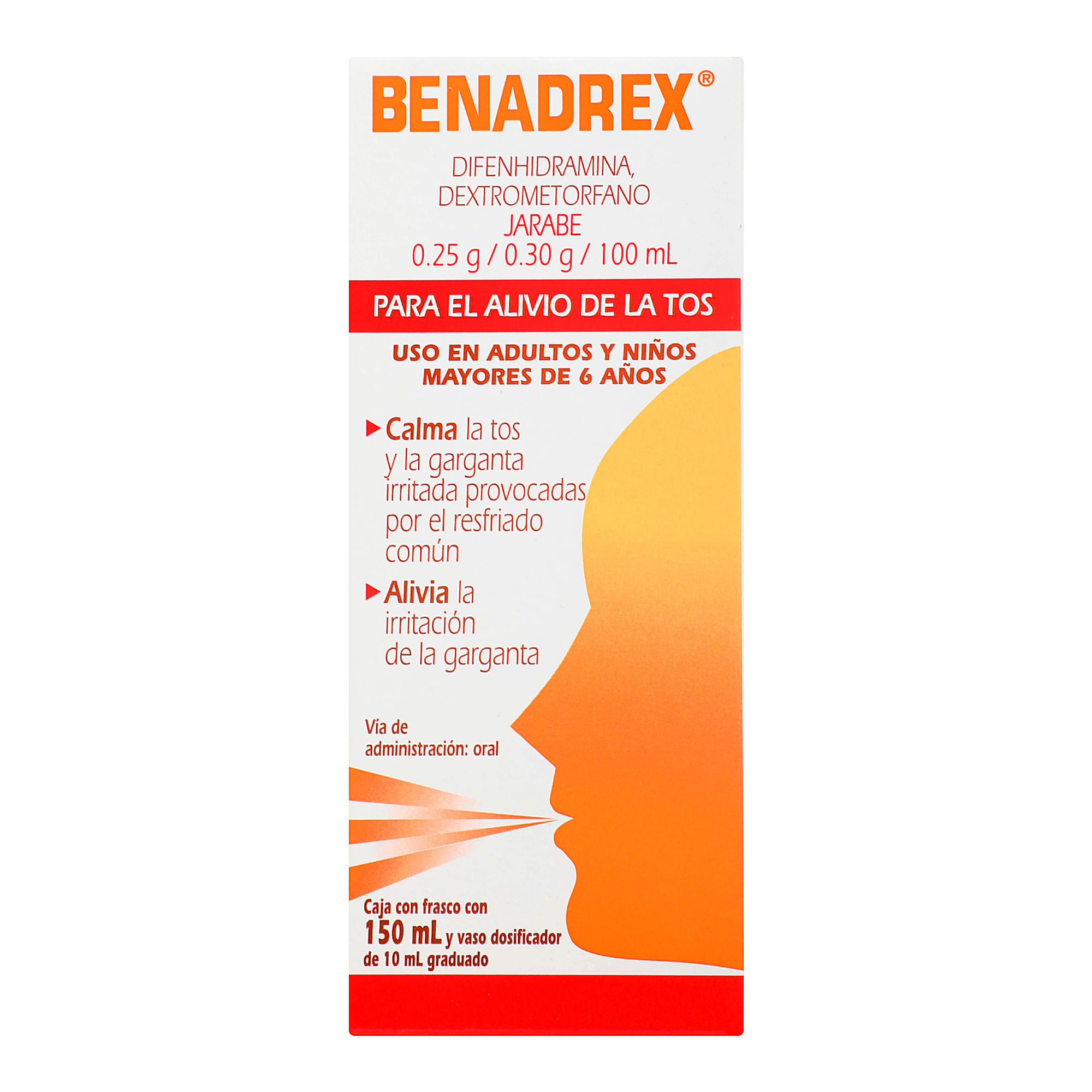 Jarabe Benadrex 150.0 - Ml