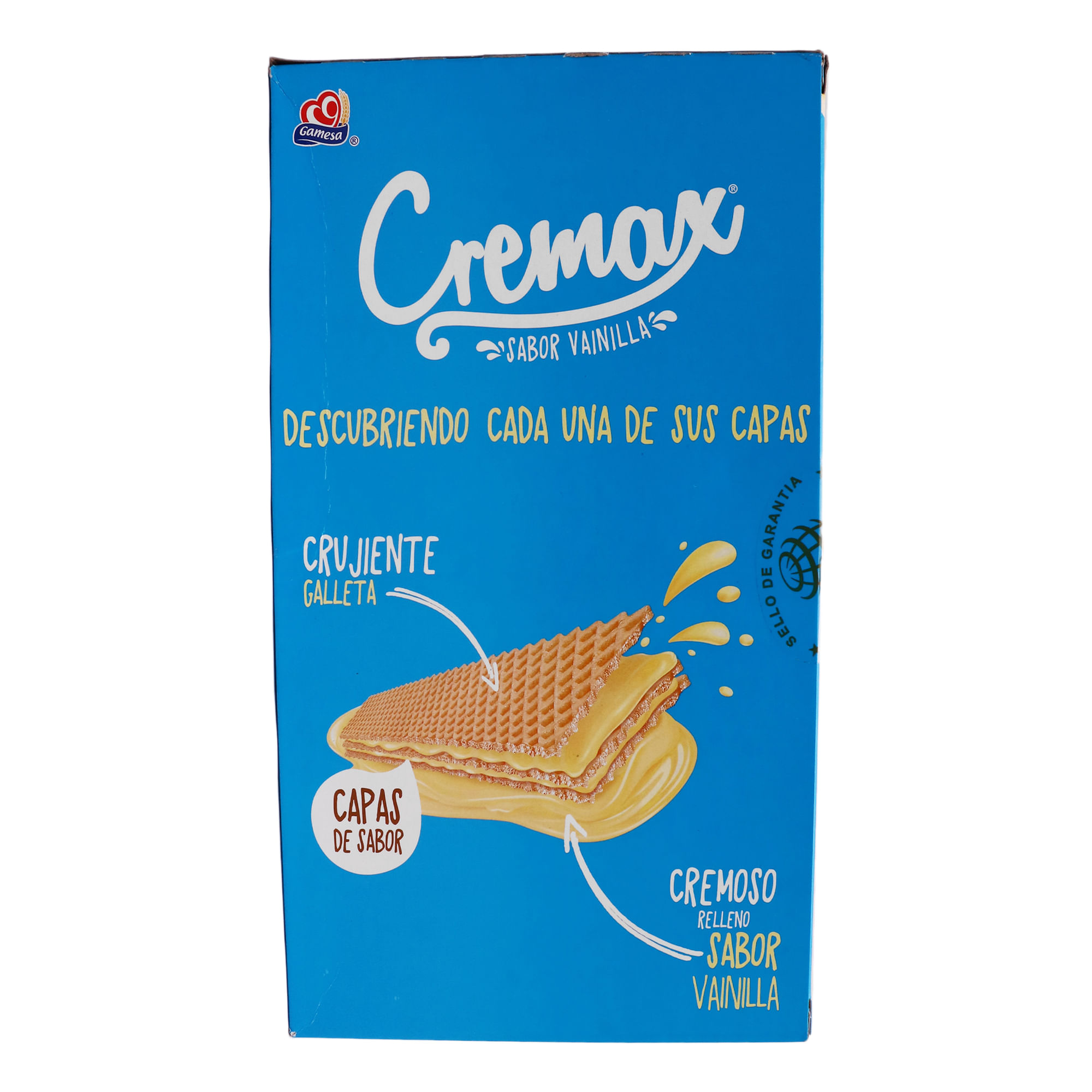 Cremax De Nieve Vainilla Gamesa 322.0 - Gr