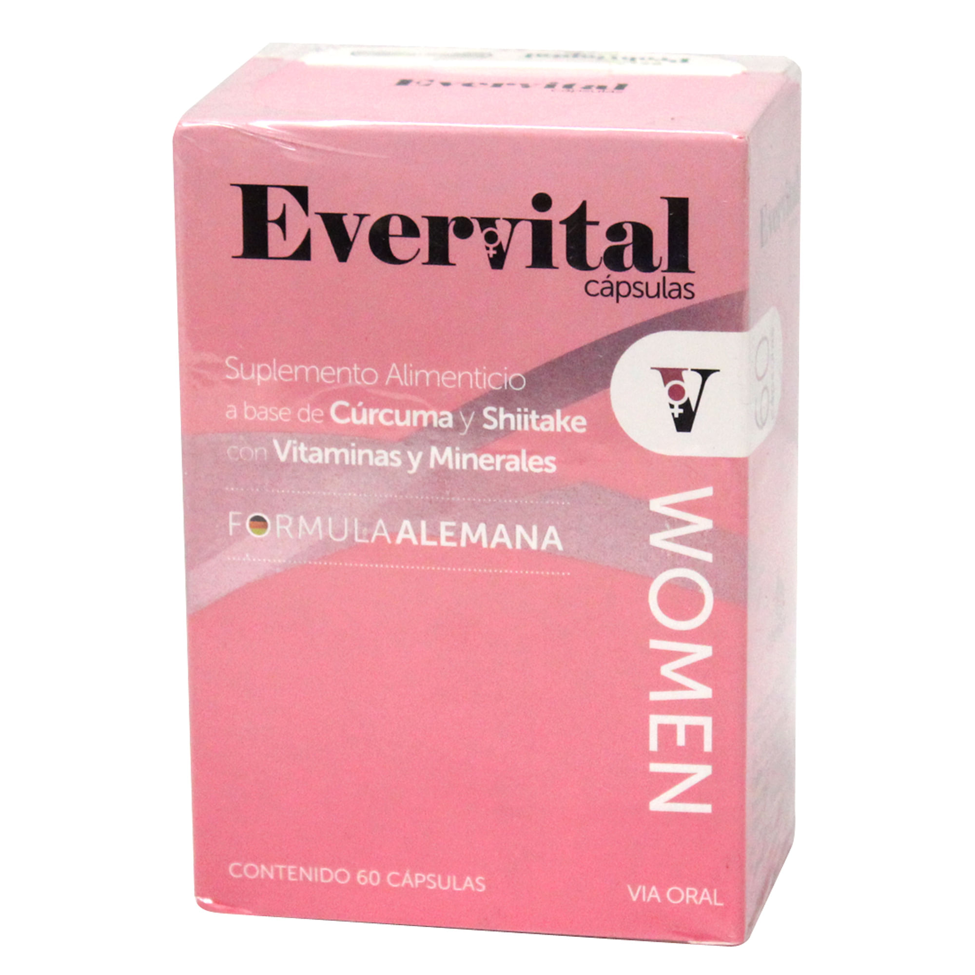 Women Multivitaminas Evervital 60.0 - Cap