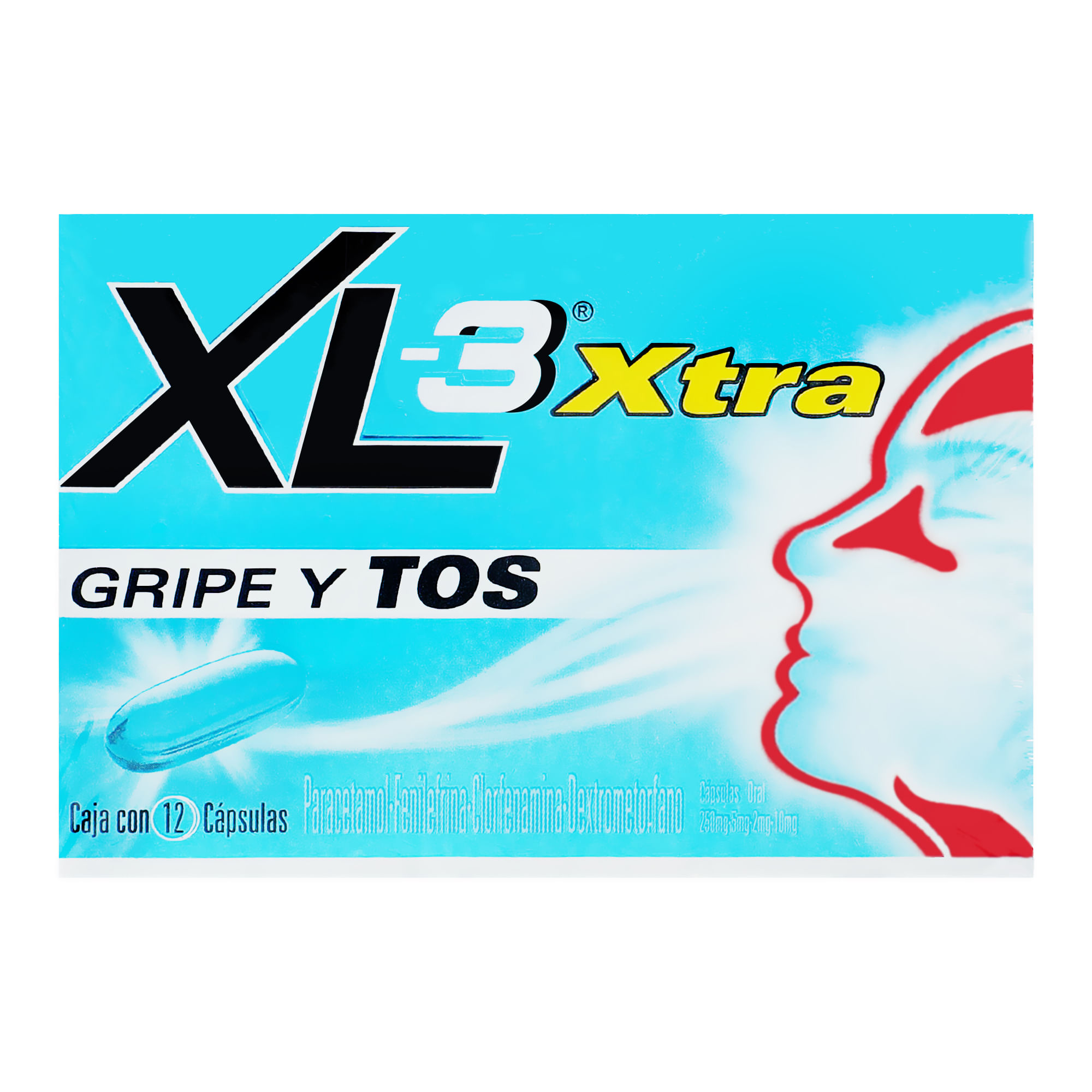 X-Tra Gripa Y Tos Xl-3 12.0 - Cap
