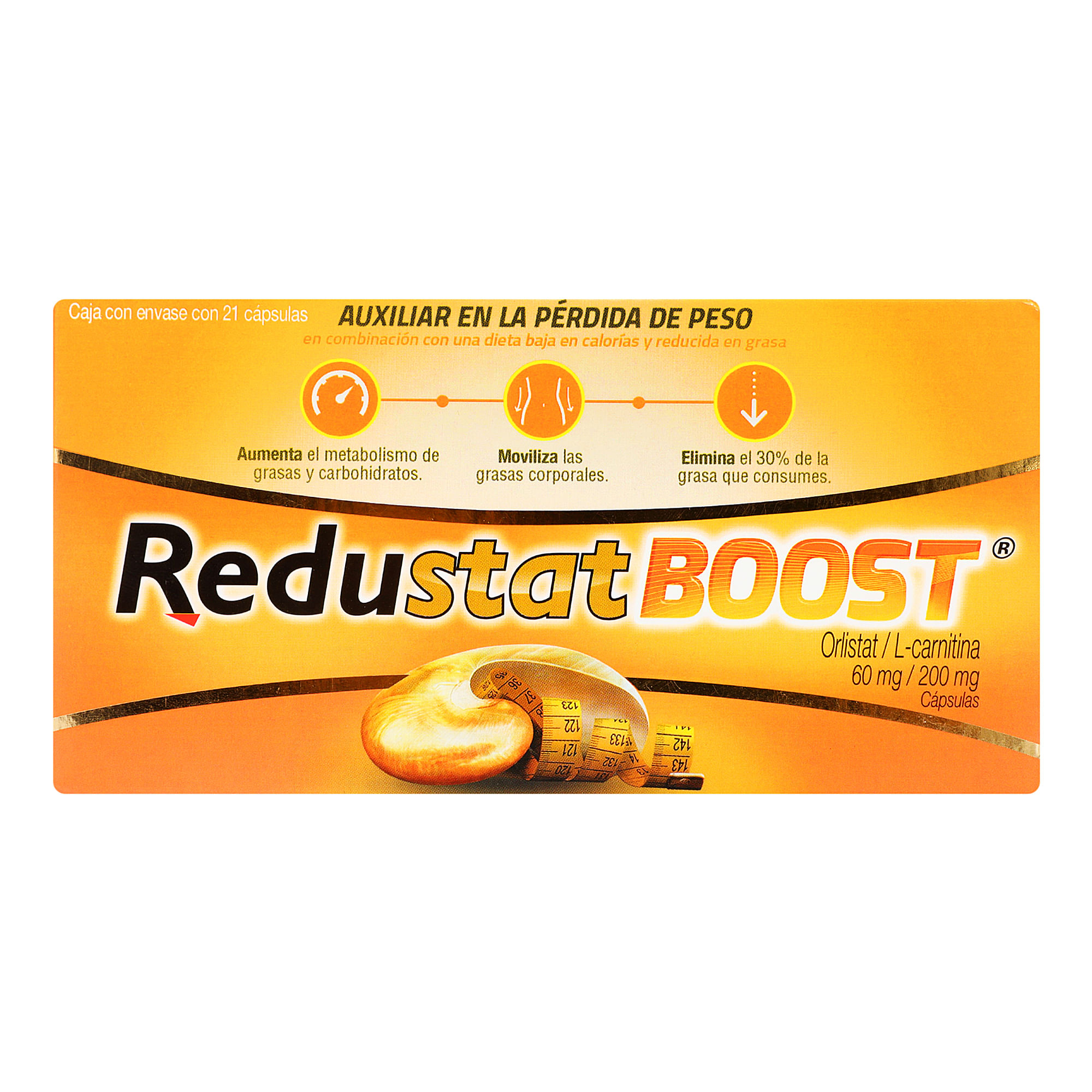 Orlistat 60 Mg/200Mg Boost Redustat 21.0 - Cap