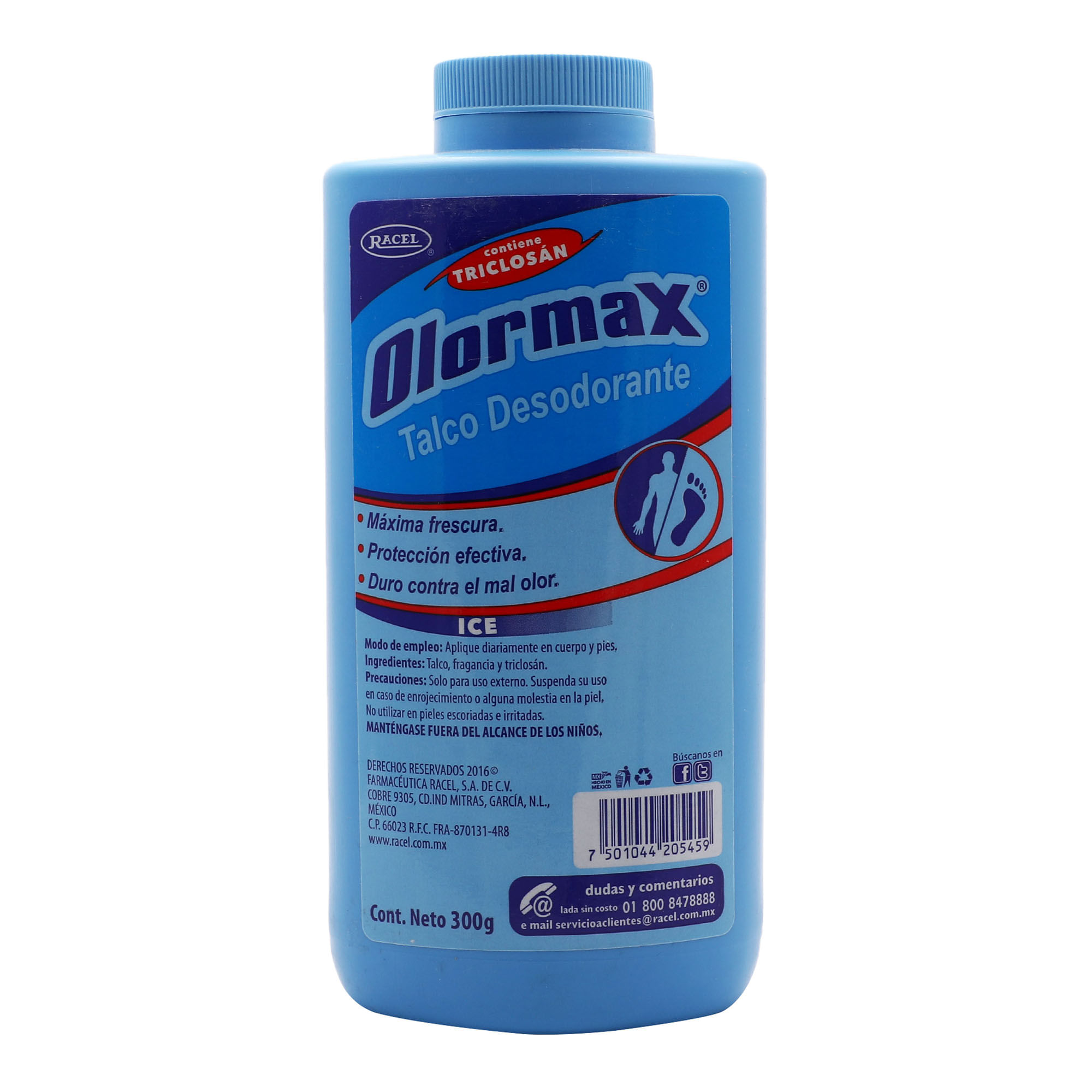 Talco Azul Olormax 300.0 - Gr