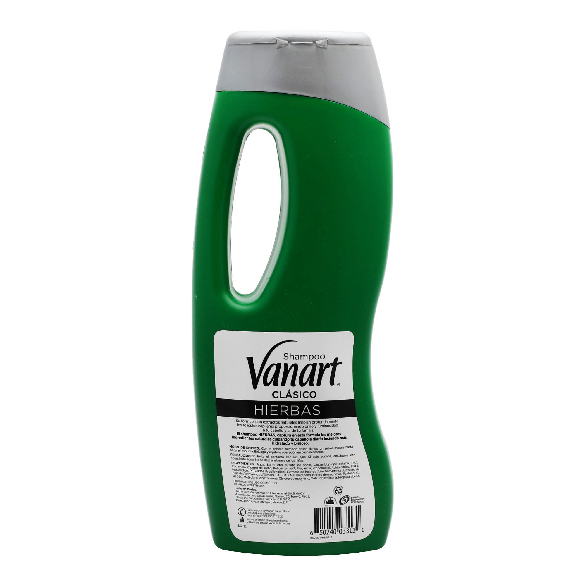 Shampoo Clasico Hierbas Vanart 750.0 - Ml