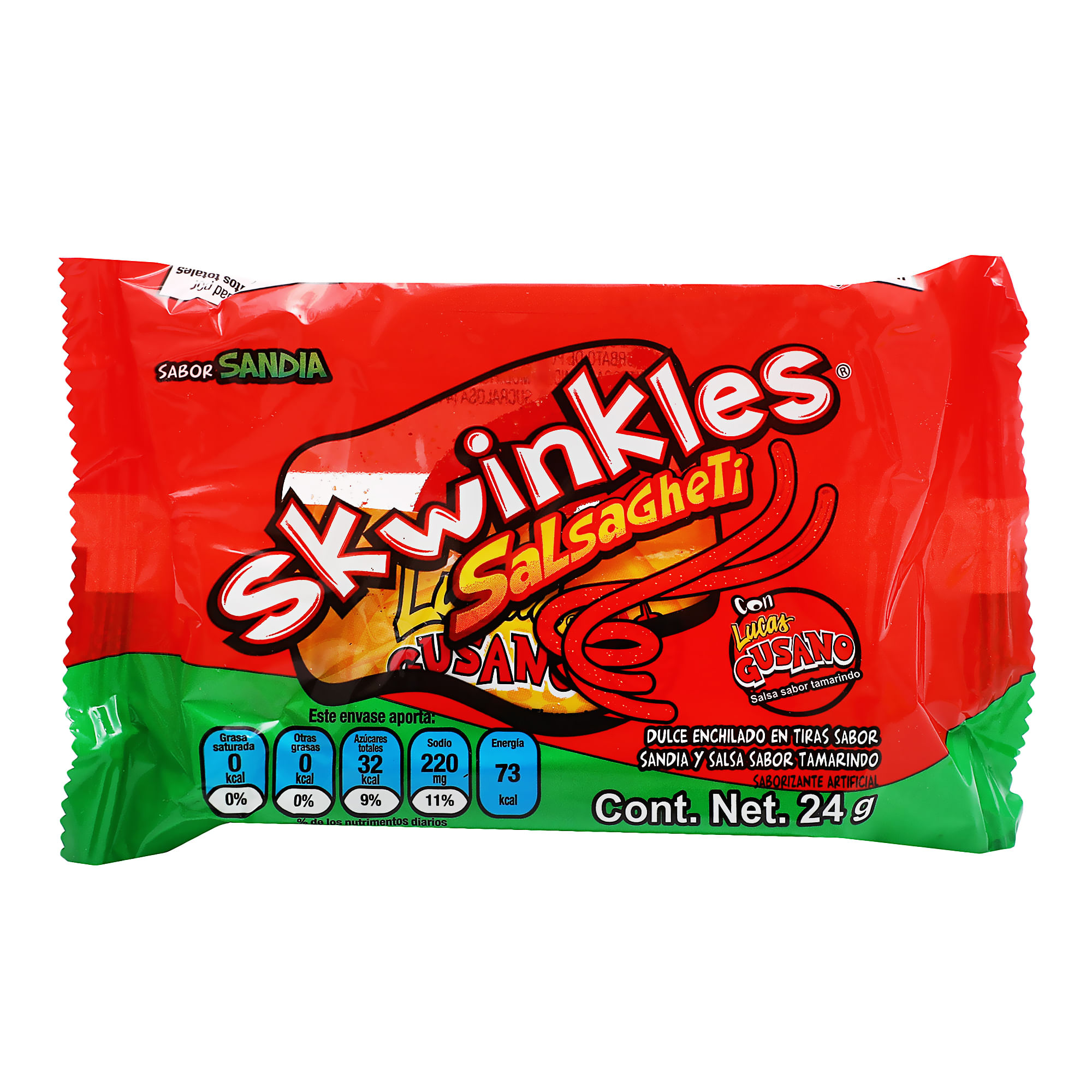 Tiritas Enchiladas Salsaghetti Sandia Skwinkles