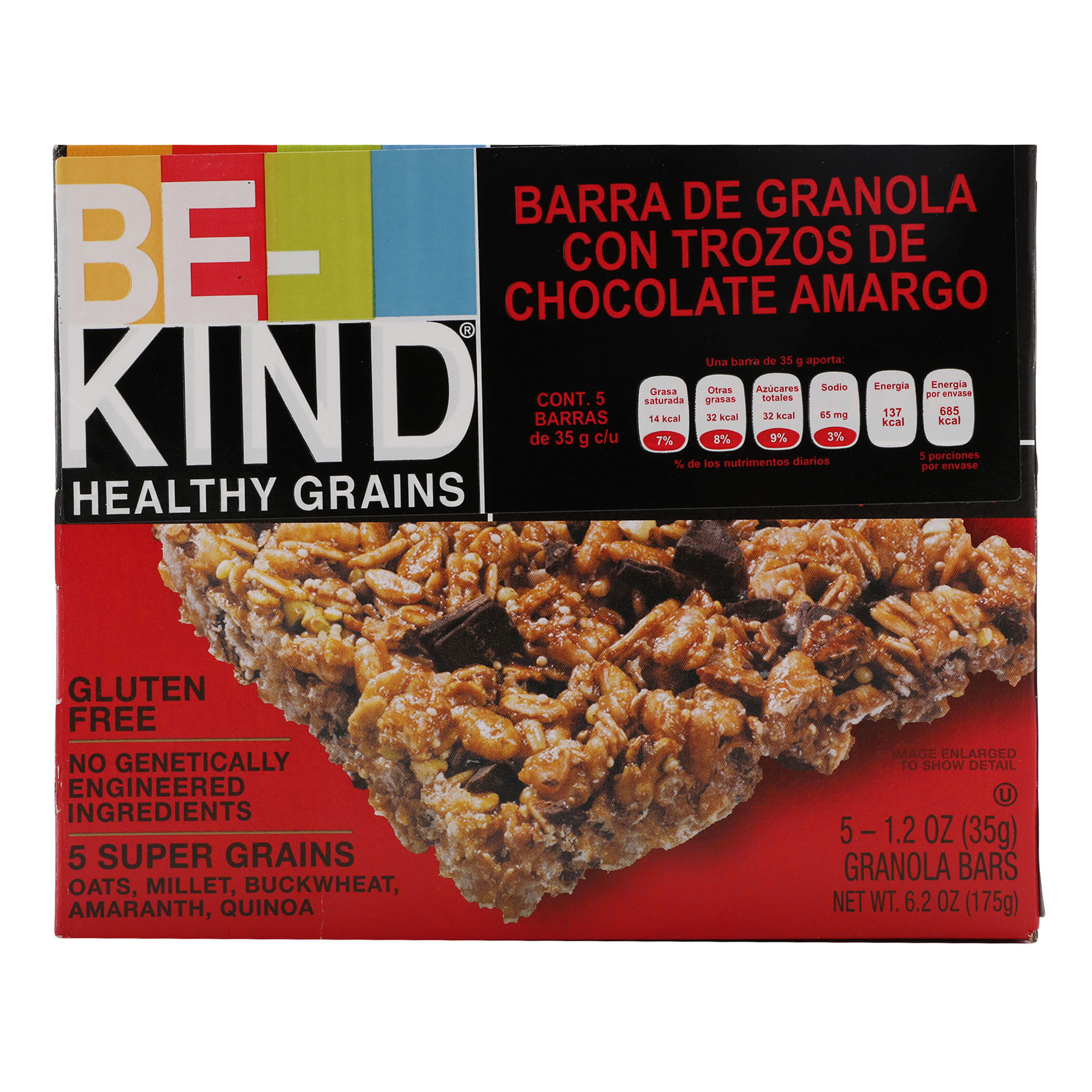 Gran Bar Dk Choc Chunk Gf Kind 1.24 - Oz