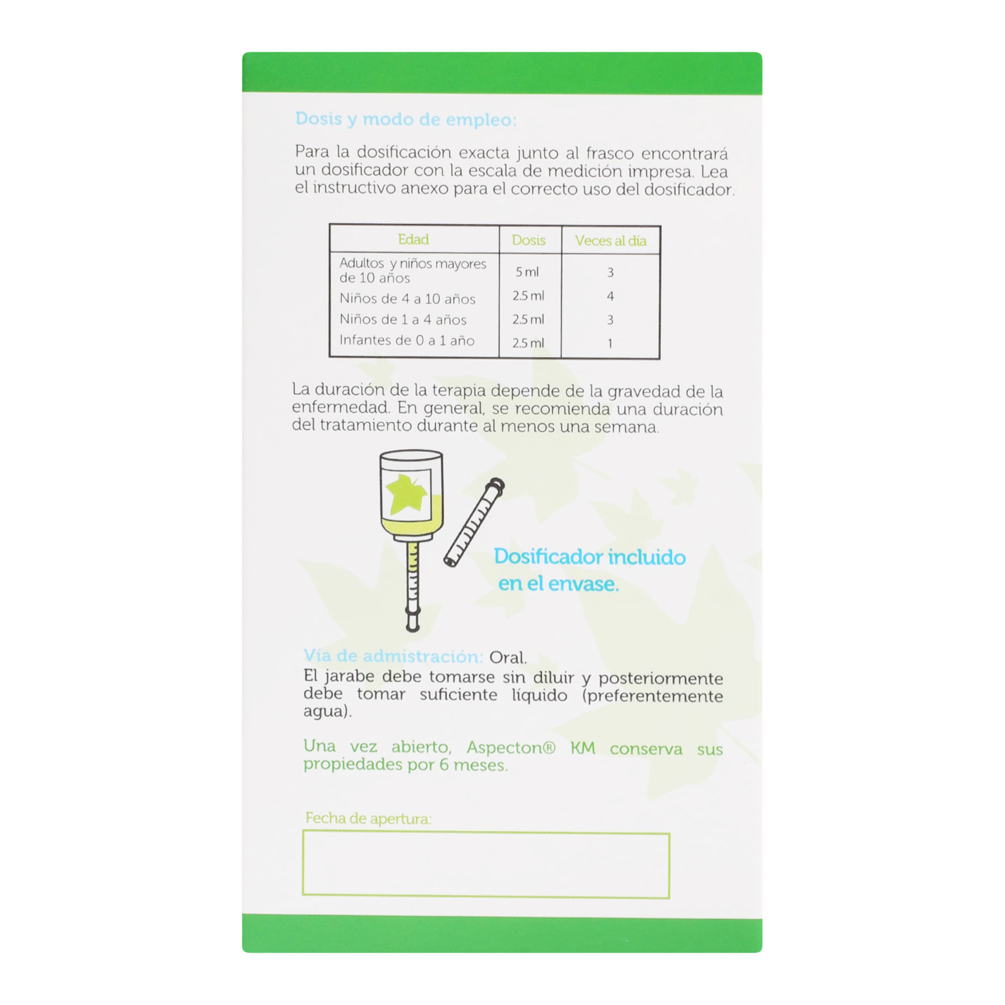 Jarabe Aspecton Km 100.0 - Ml