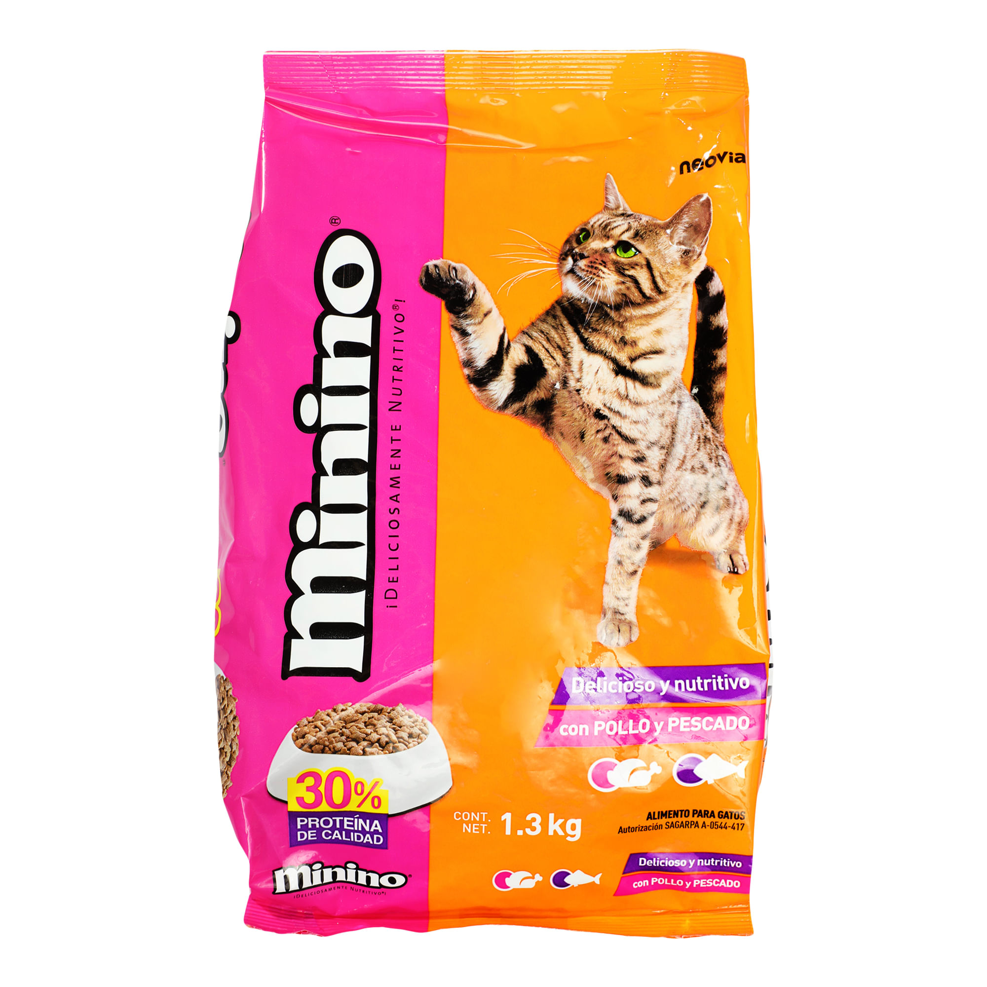 Comida Para Gato Minino 1.3 - Kg
