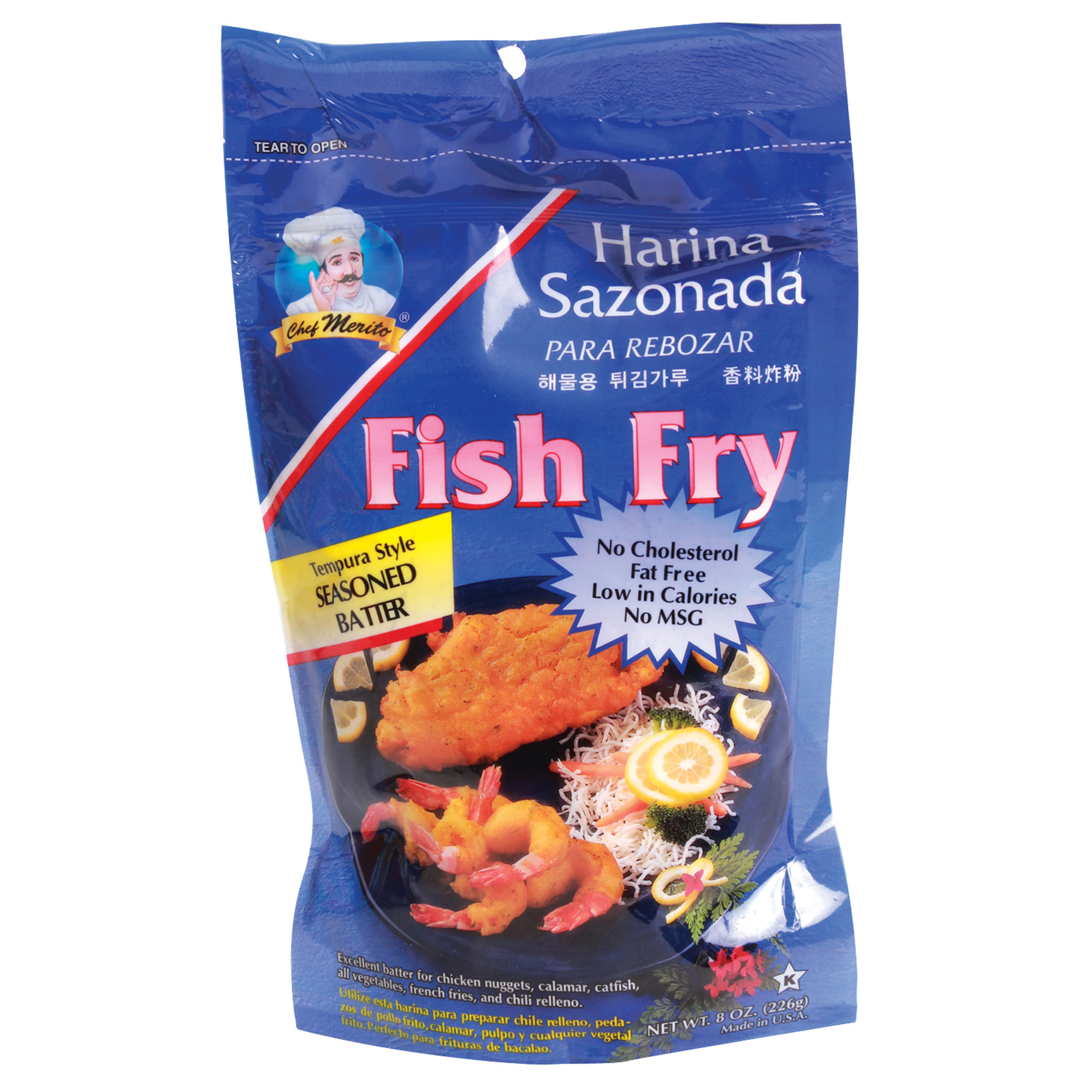 Harina Tempura Fish Chef Merito 8.0 - Oz
