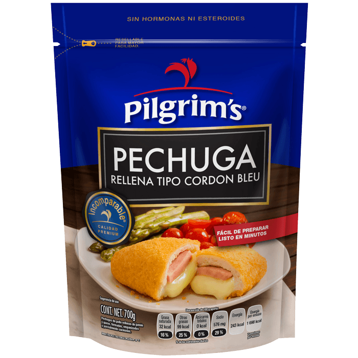 Pechuga Cordon Bleu Pilgrims 700.0 - Gr