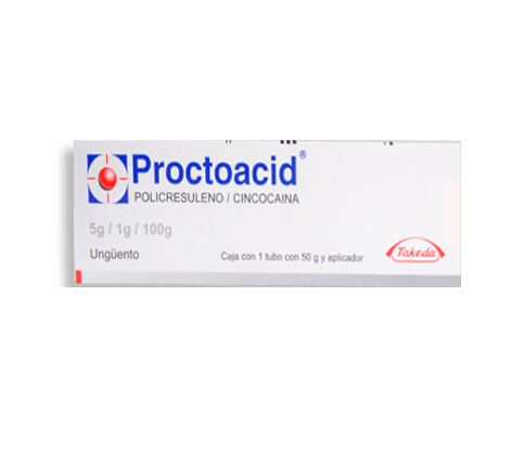 Tribenosido Pom Proctoacid 50-Gr