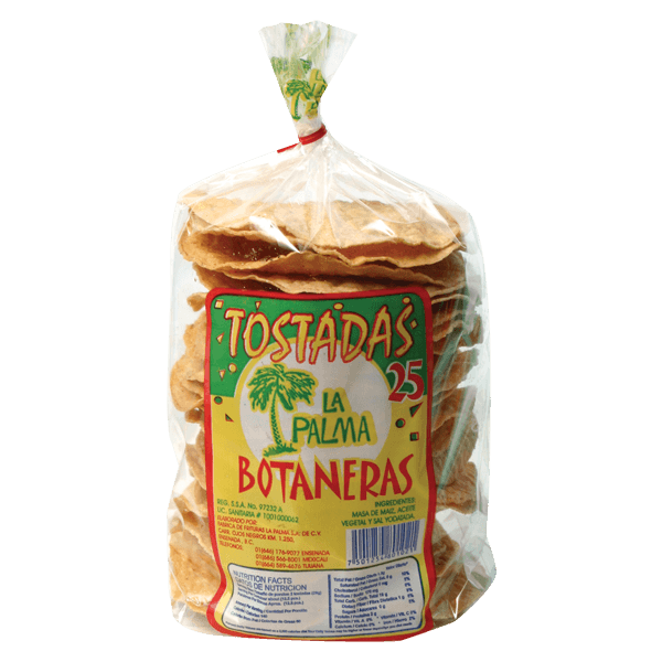 Tostadas Botanera La Palma 25.0 - Pza