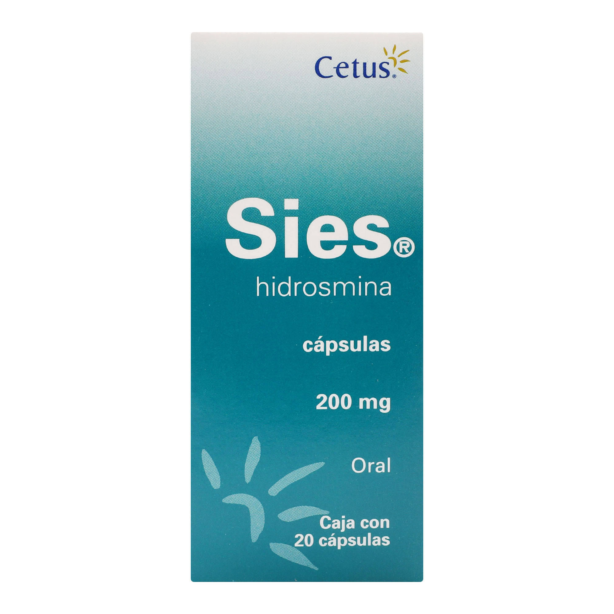 Hidrosmina 200 Mg. Sies 20-Cap