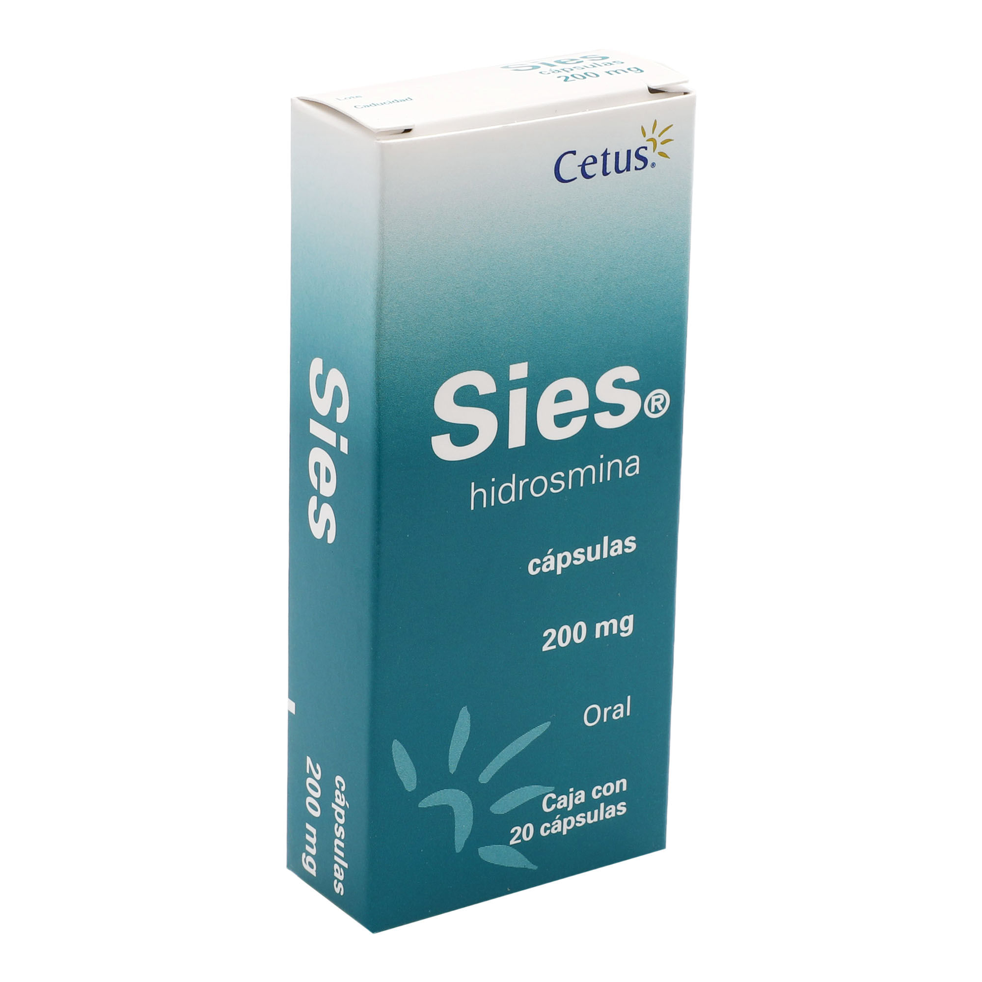Hidrosmina 200 Mg. Sies 20-Cap