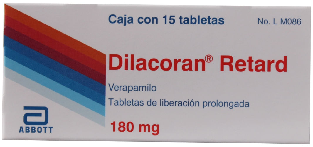 Verapamilo 180 Mg. Dilacoran 15-Tab