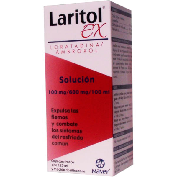 Loratadina Ambroxol Laritol-Ex Gf 120.0 - Ml