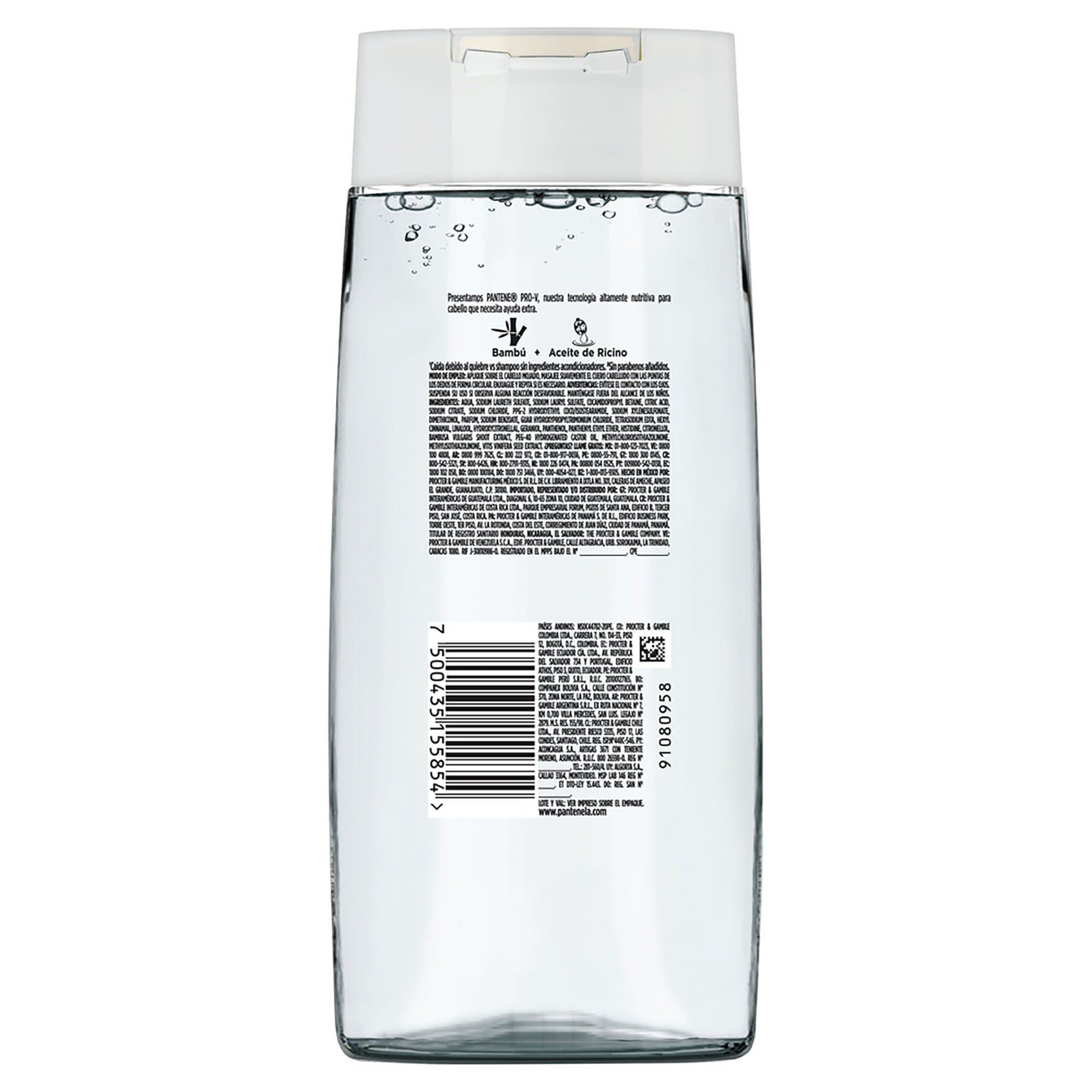 Shampoo Bamboo Pantene 750.0 - Ml