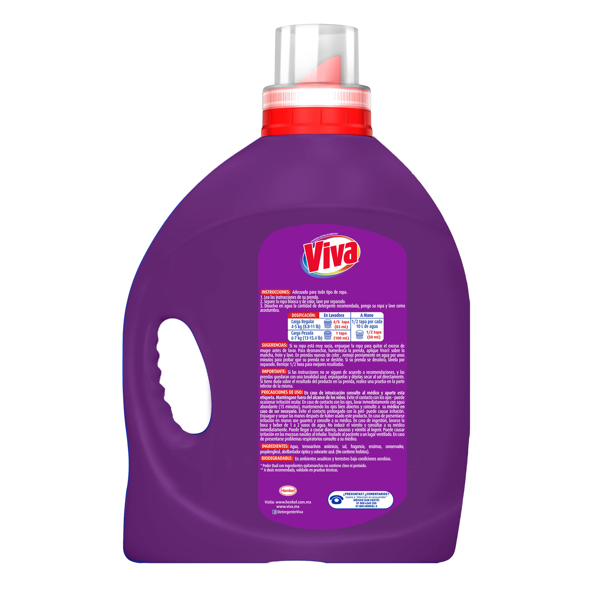 Detergente Liq Lavanda Viva 4.65 - Lt
