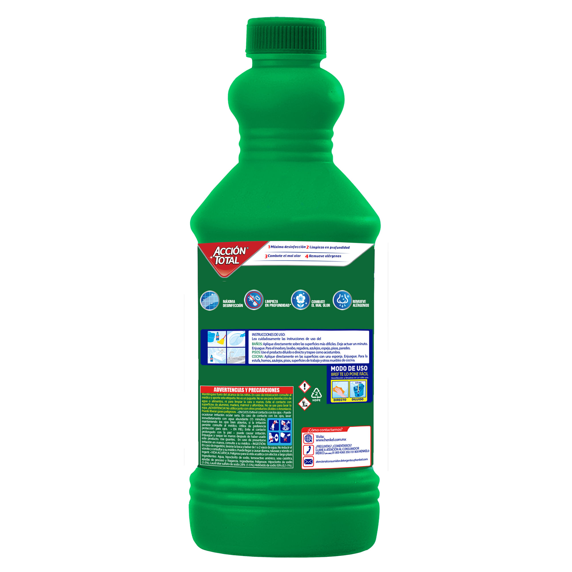Limpiador Pino Fresco Bref 1.0 - Lt Limpiador Pino Fresco Bref 1.0 - Lt