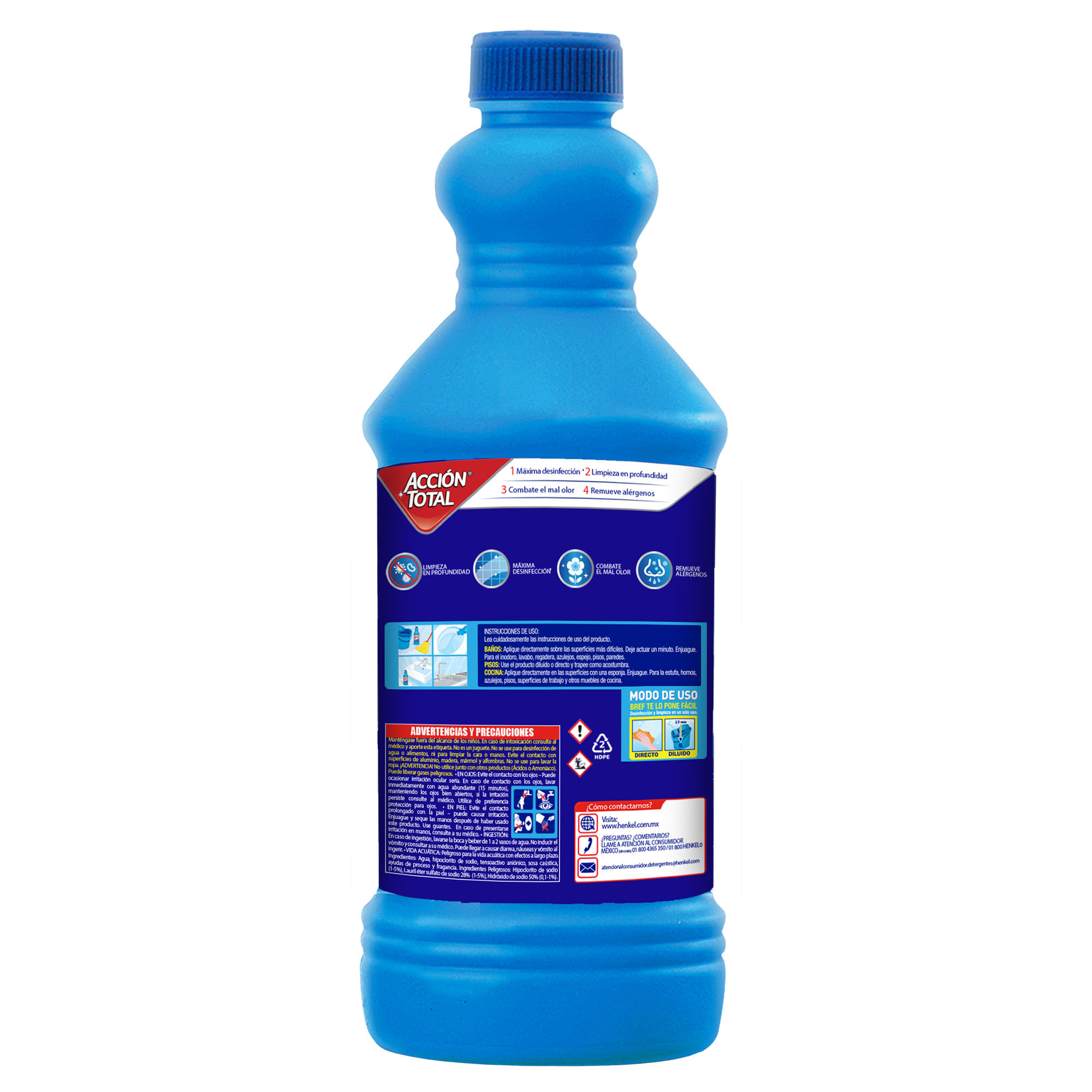 Limpiador Frescura Intensa Bref 1.0 - Lt Limpiador Frescura Intensa Bref 1.0 - Lt
