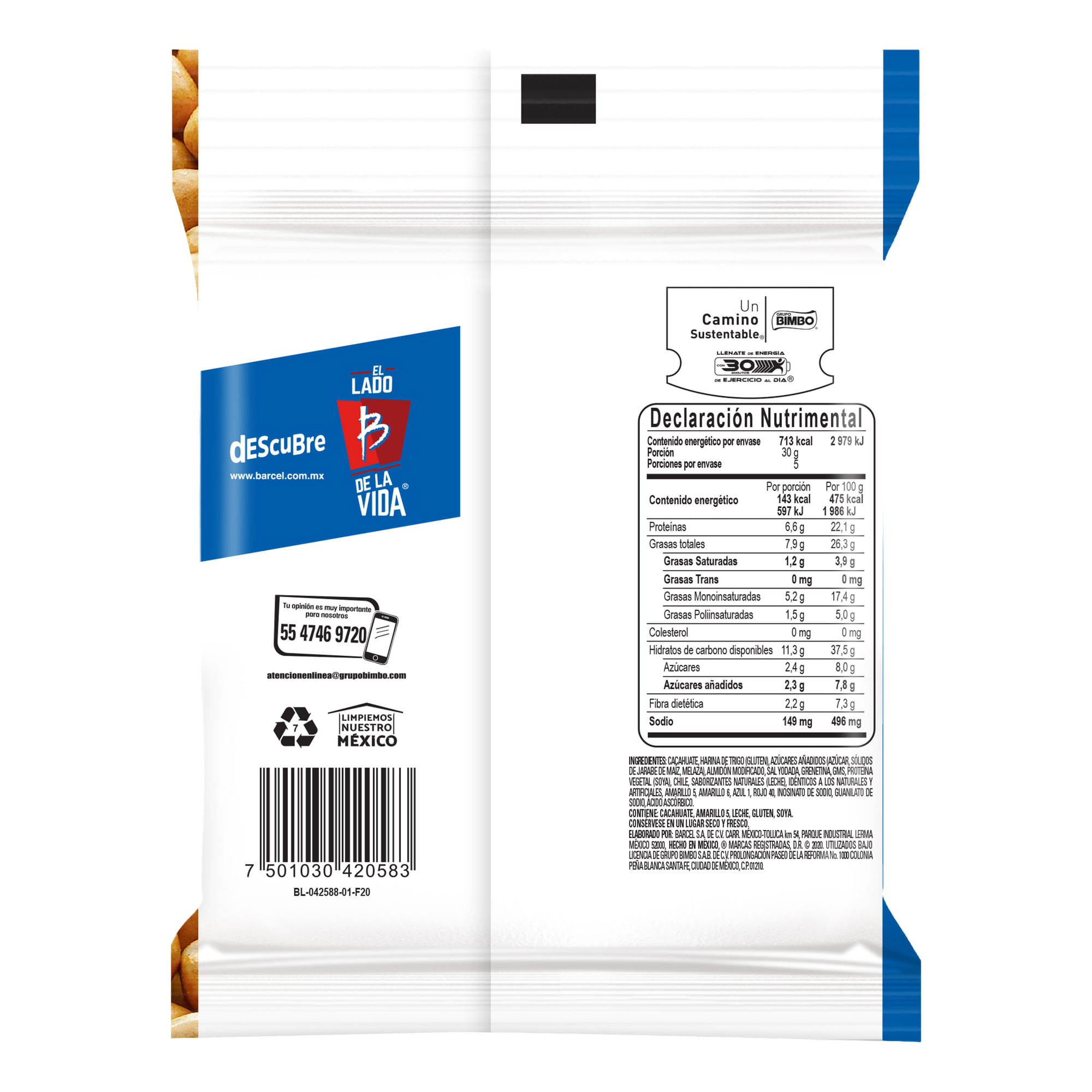 Cacahuate Japones Kiyakis 150.0 - Gr
