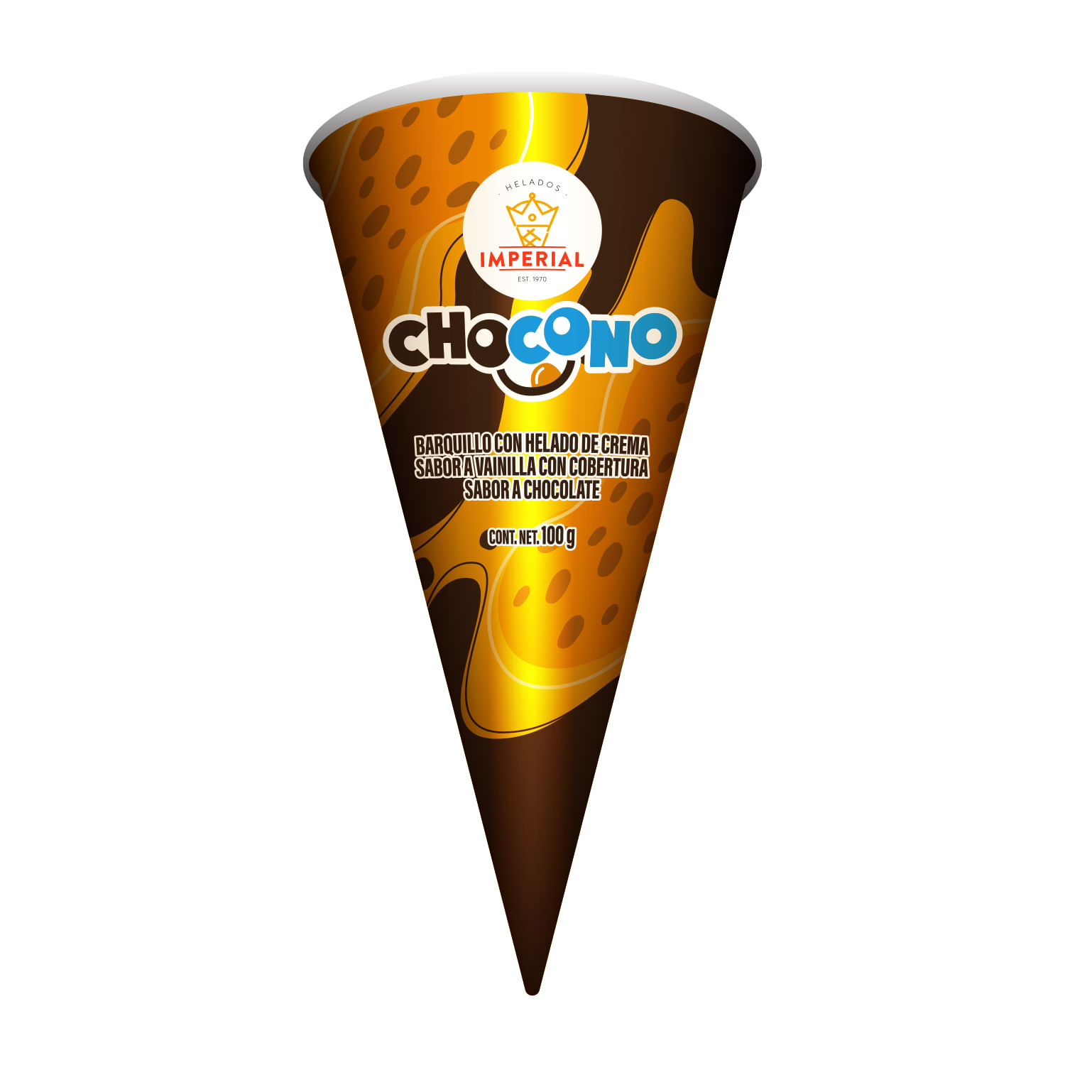 Cono Vainilla Choco Imperial 1.0 - Pza