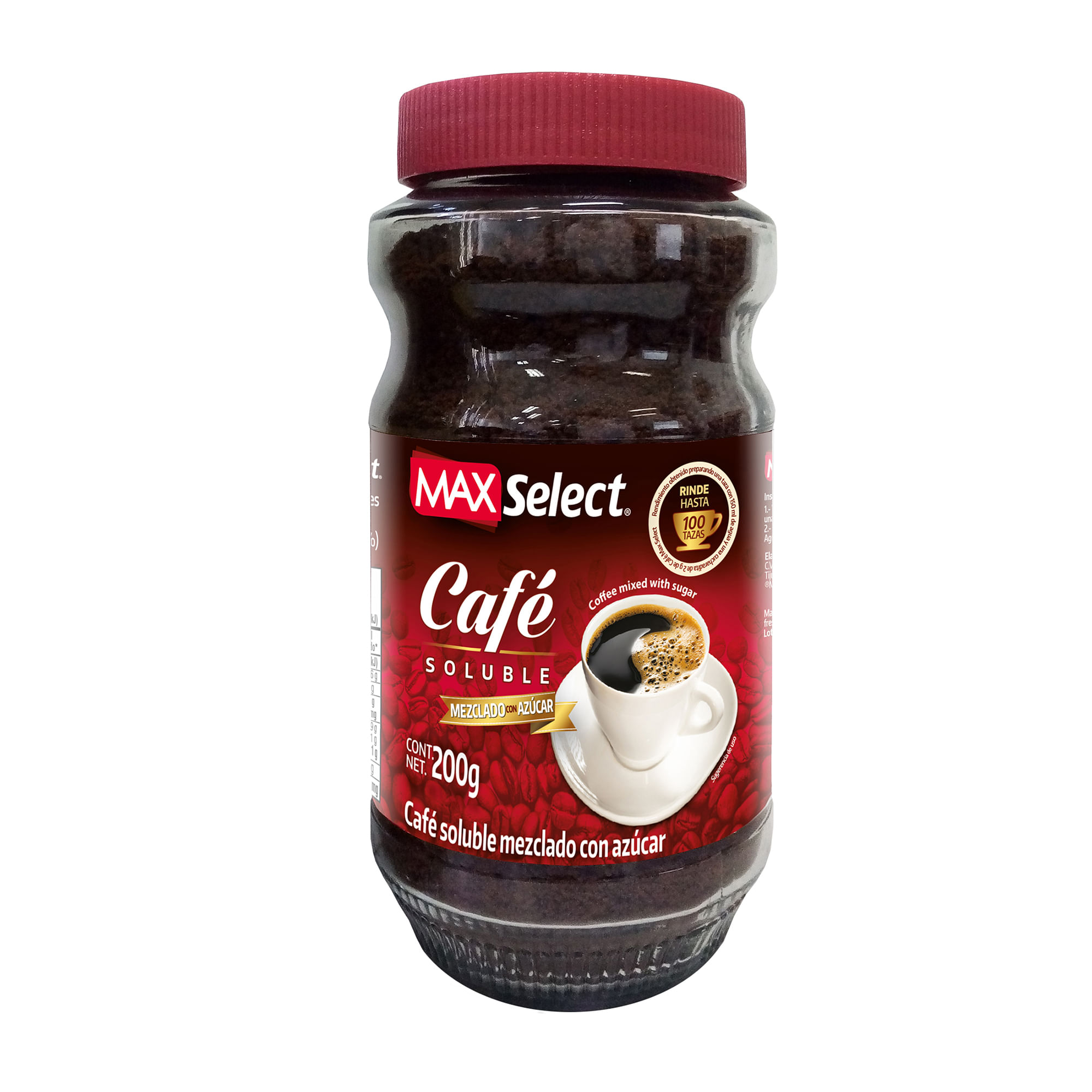 Cafe Soluble Mezclado Max Select 200.0 - Gr