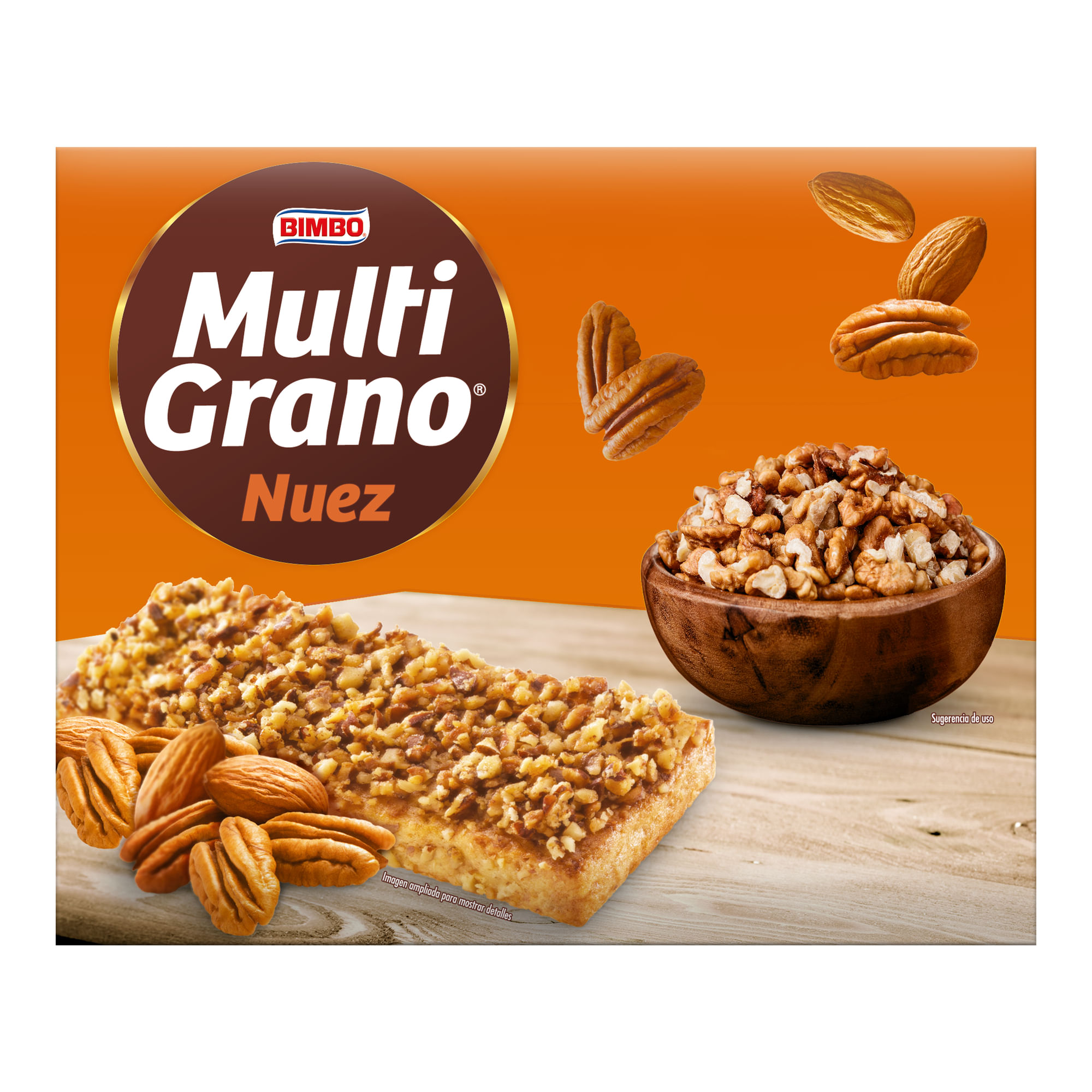 Barra Multigrano Nuez Bimbo 204.0 - Gr