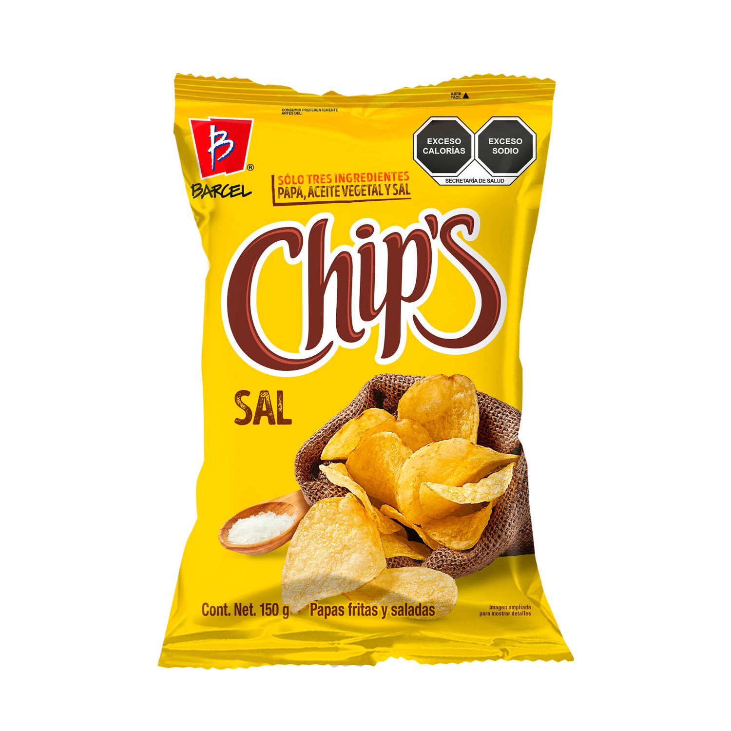 Chips Sal Barcel 150.0 - Gr