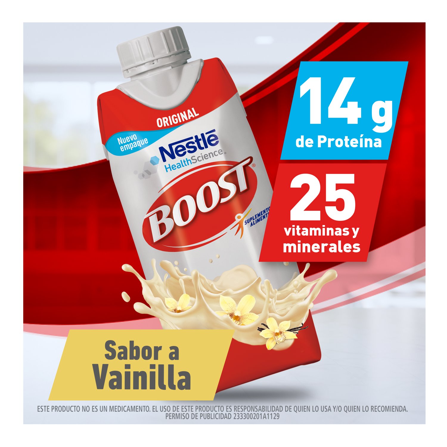 Suplemento Alimenticio Original Vainilla Boost