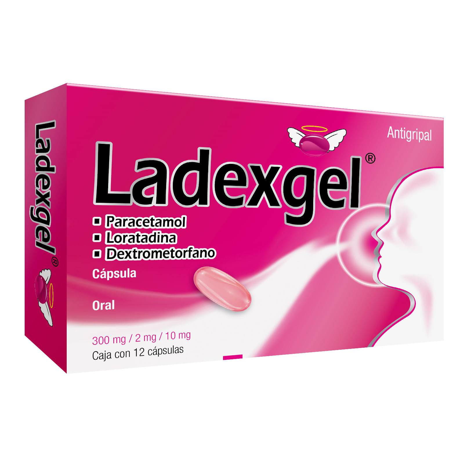 Paracetamol/loradataina Dextrometorfano Ladexgel