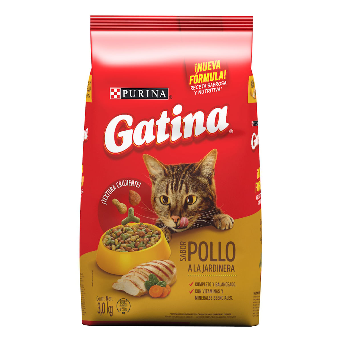 Comida Gato Pollo Gatina 3.0 - Kg