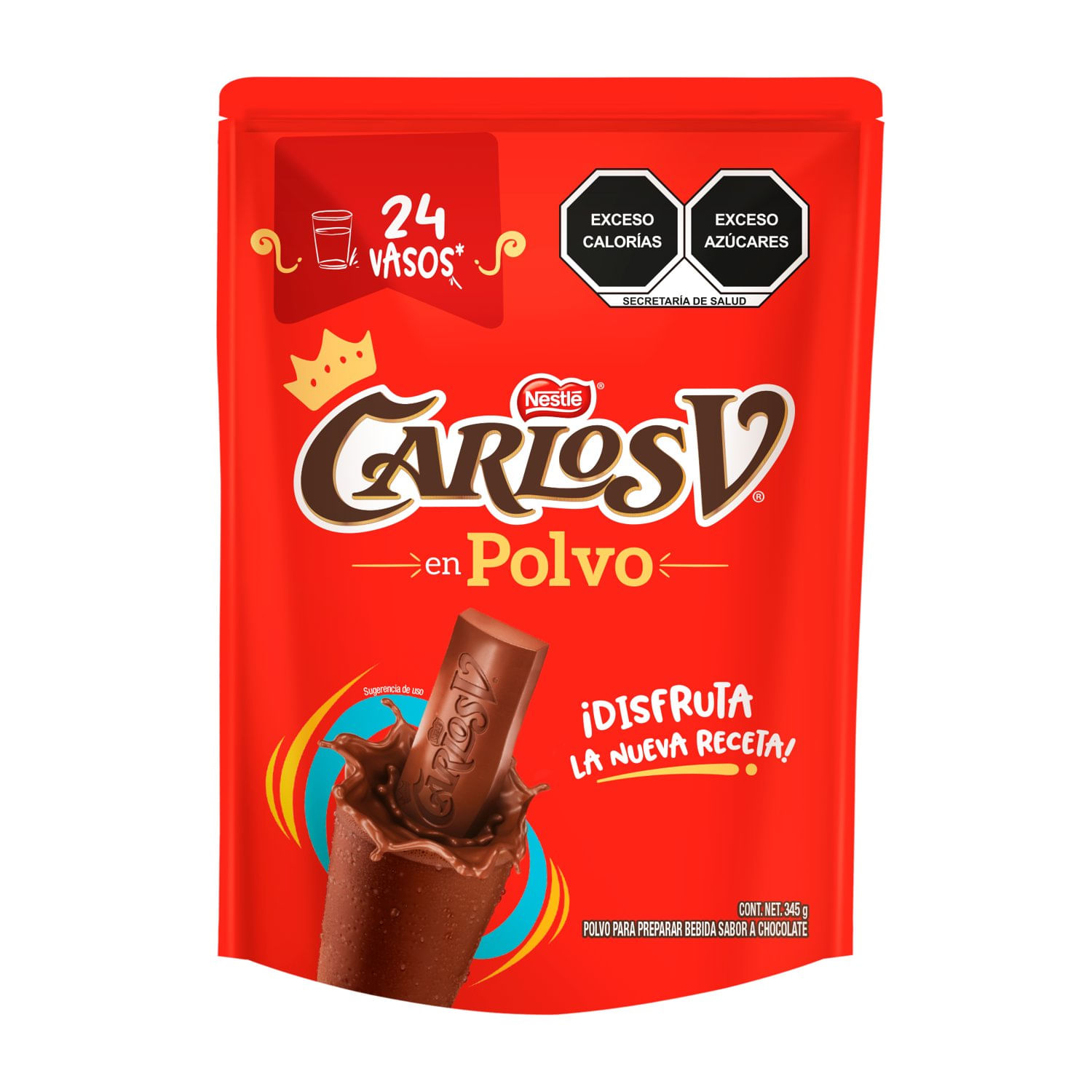 CHOCOLATE CARLOS V NESTLE 345.0 - GR