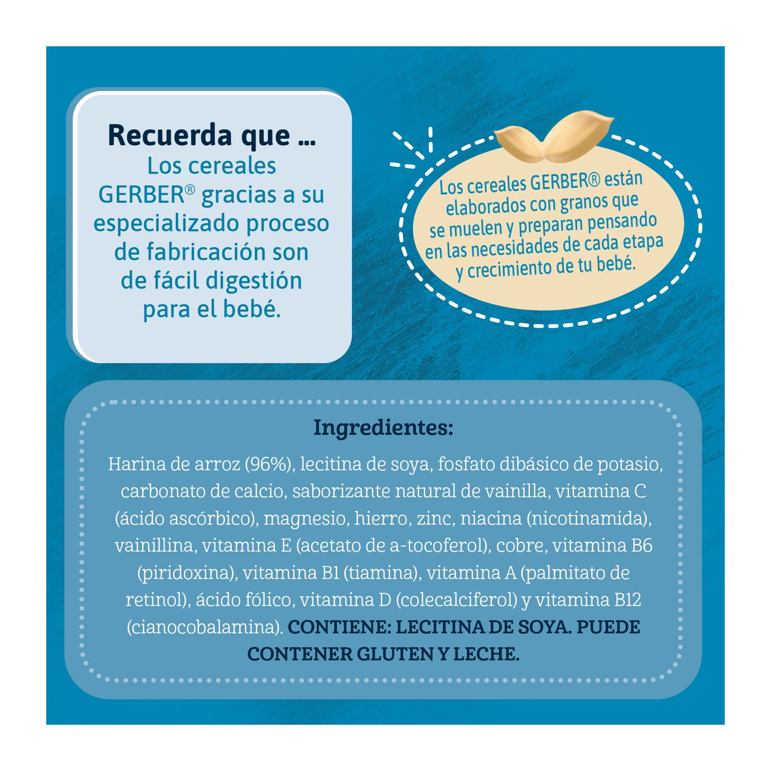 BOLSA 1AET ARROZ GERBER 200.0 - GR