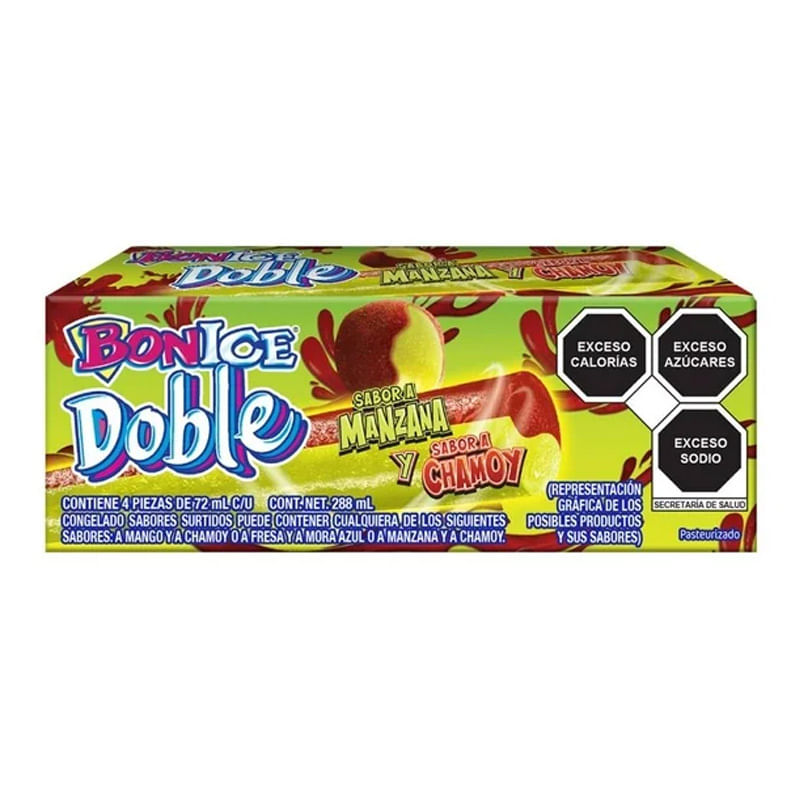 BONICE DOBLE MANZANA Y CHAMOY BONICE 4.0 - PZA