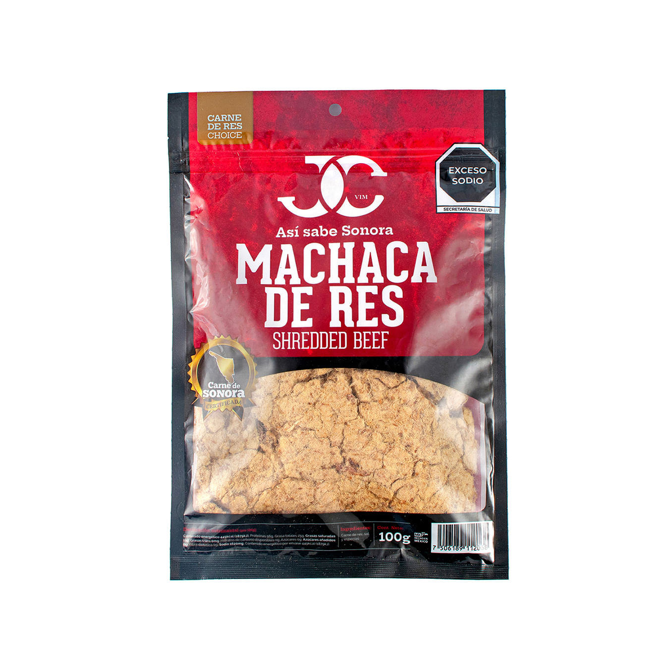 MACHACA DE RES JC 100.0 - GR