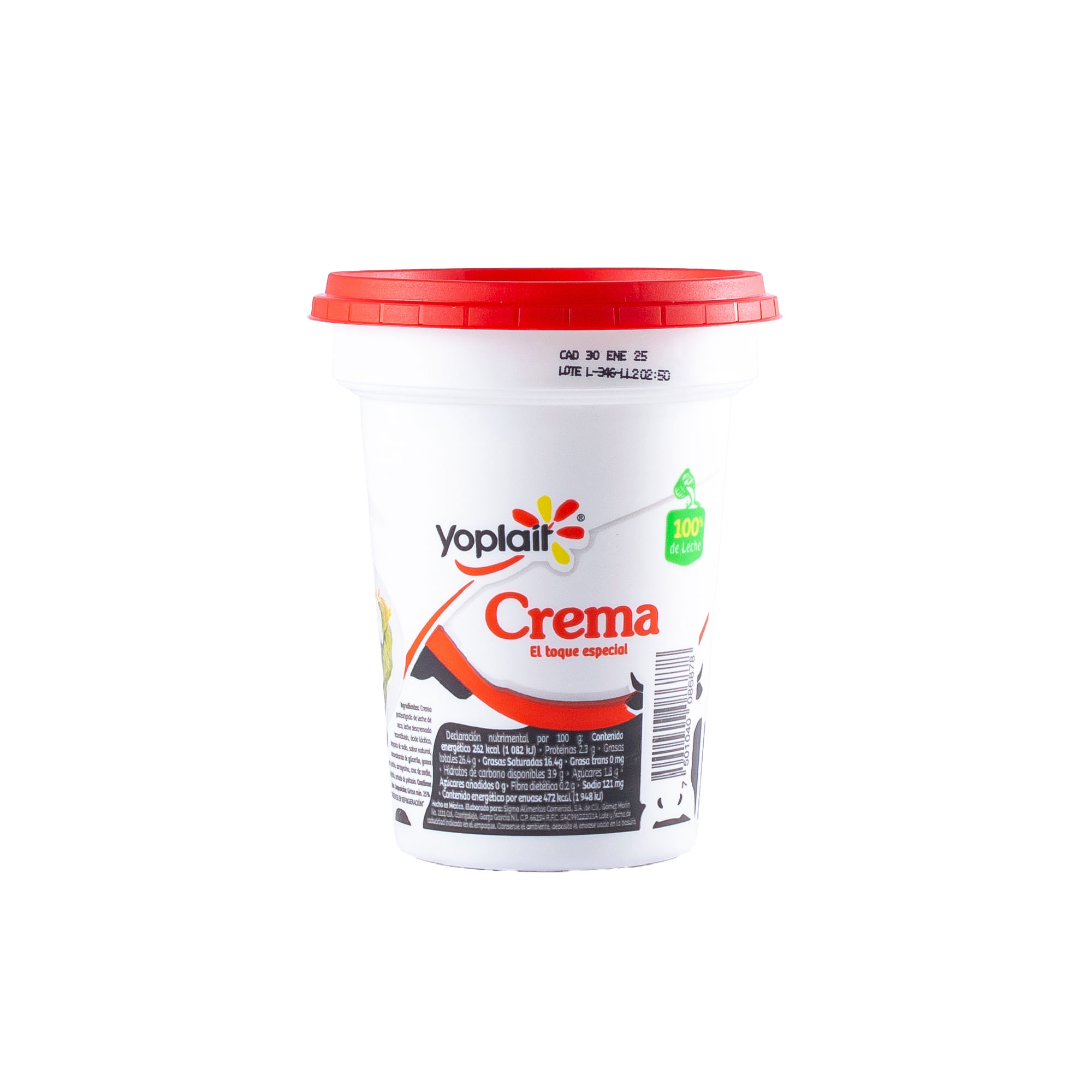 CREMA ACIDA YOPLAIT 180.0 - GR
