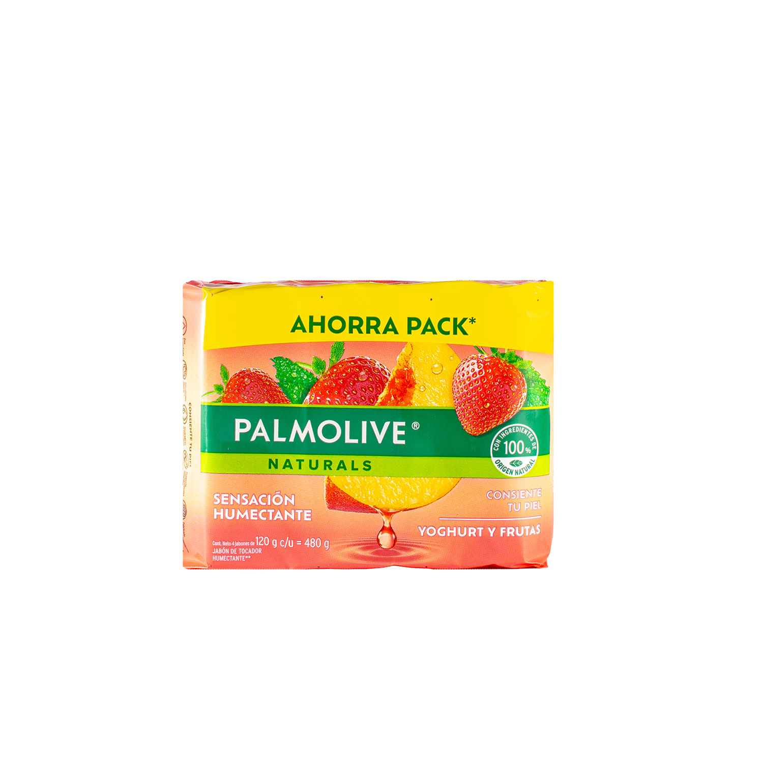 JABON EN BARRA YOGHURT Y FRUTAS PALMOLIVE 4.0 - PZA