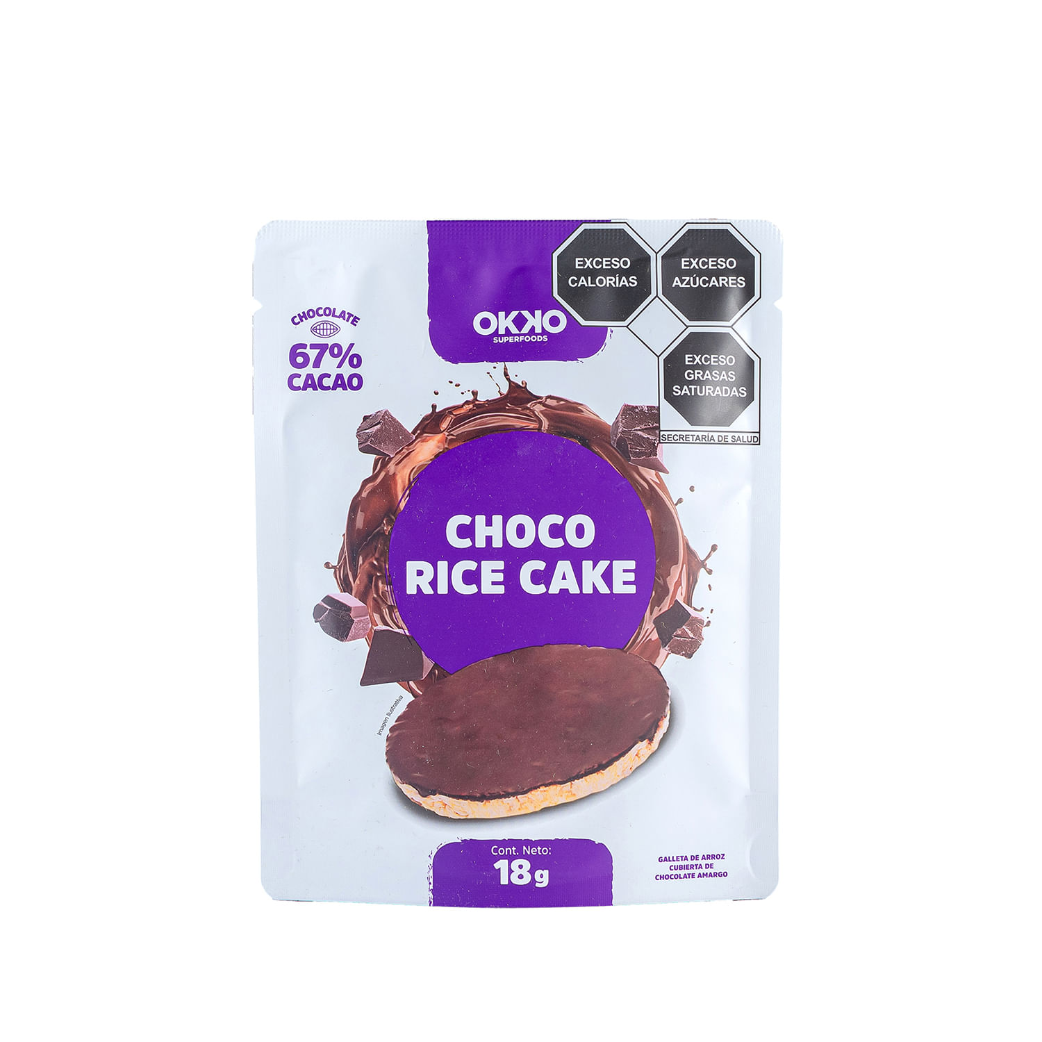 CHOCO RICE CAKE OKKO 18.0 - GR