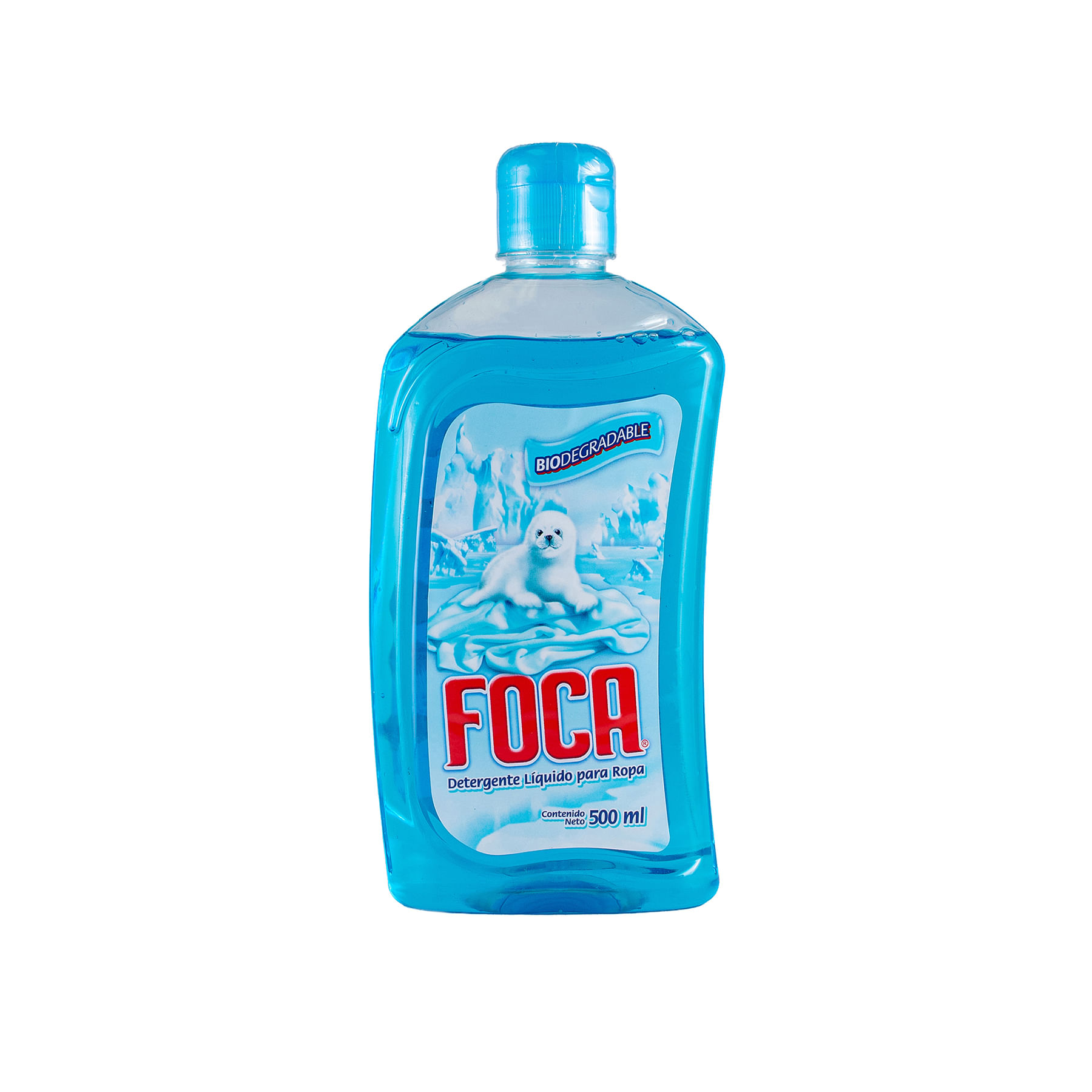 DETERGENTE LIQUIDO PARA ROPA FOCA 500.0 - ML